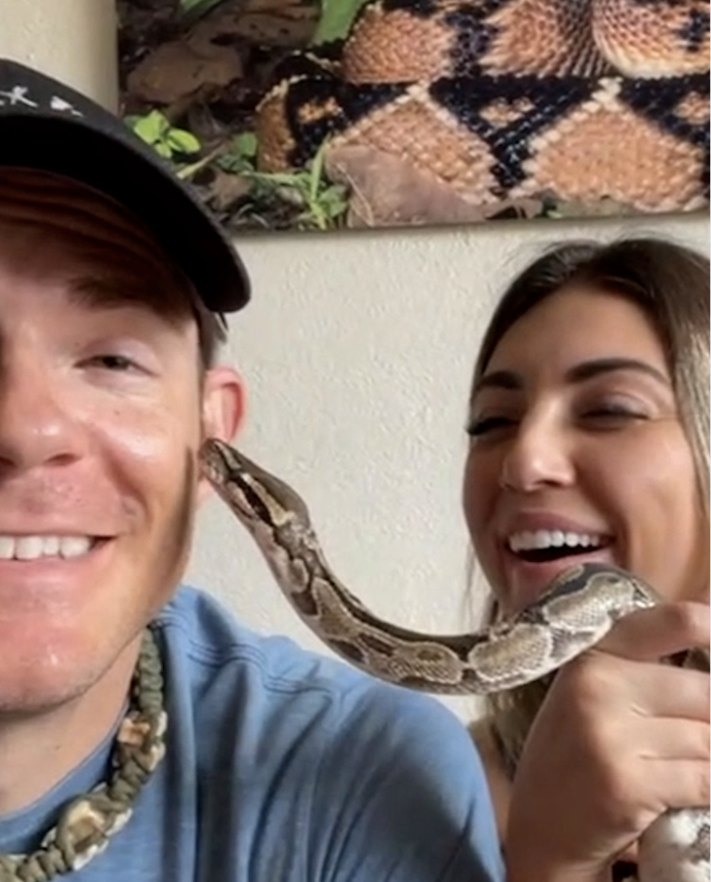 Python Who’d Been Abandoned By Her Owners Feels All Better After A Bath