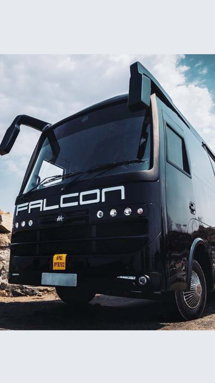 Luxurious vanity vans of 8 Indian actors